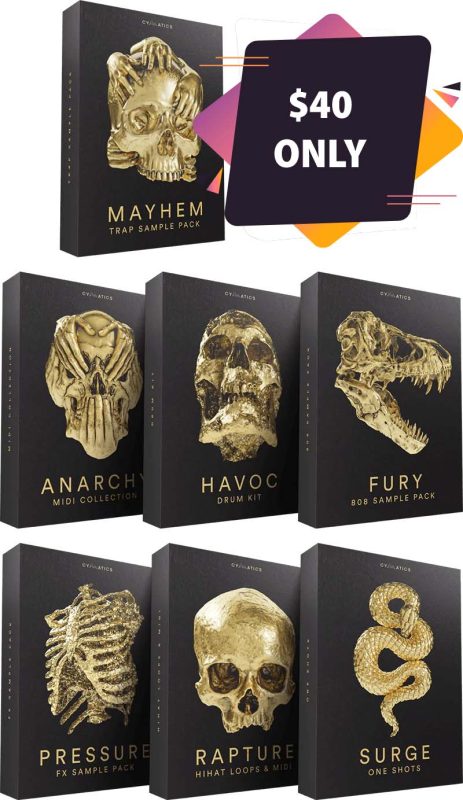 Cymatics MAYHEM Ultimate Trap Sample Collection - ReverBay VST Market